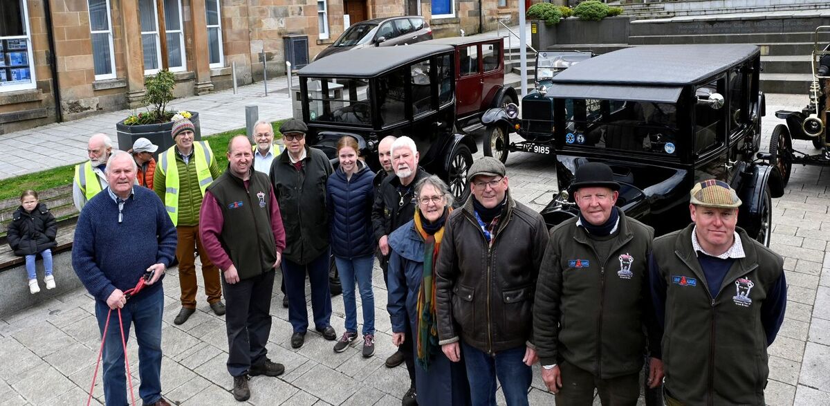 West Coast Today - News - Model T Fords line up in the fort in honour ...