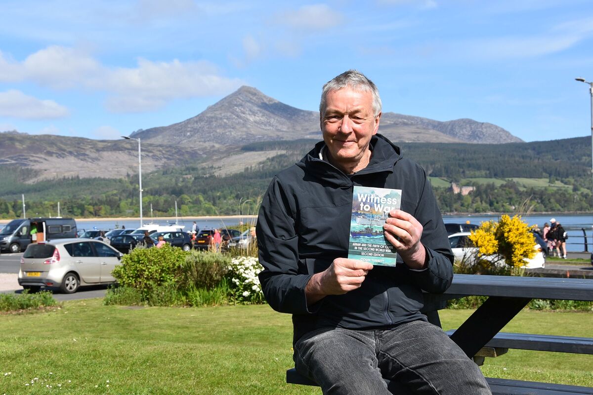 West Coast Today - Media Library - Colin Turbett with a copy of his ...