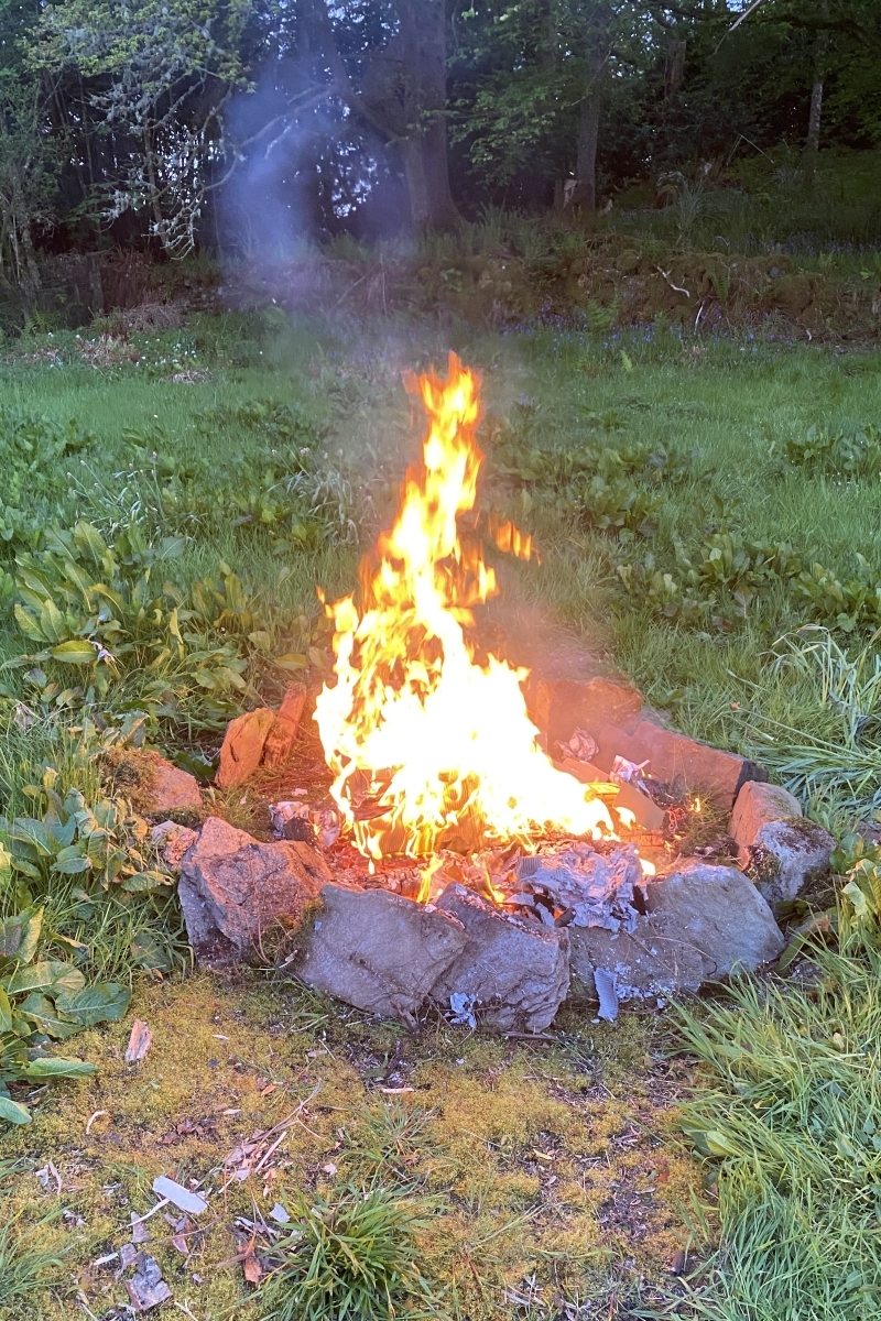 West Coast Today - Media Library - A small beacon fire was lit in to ...