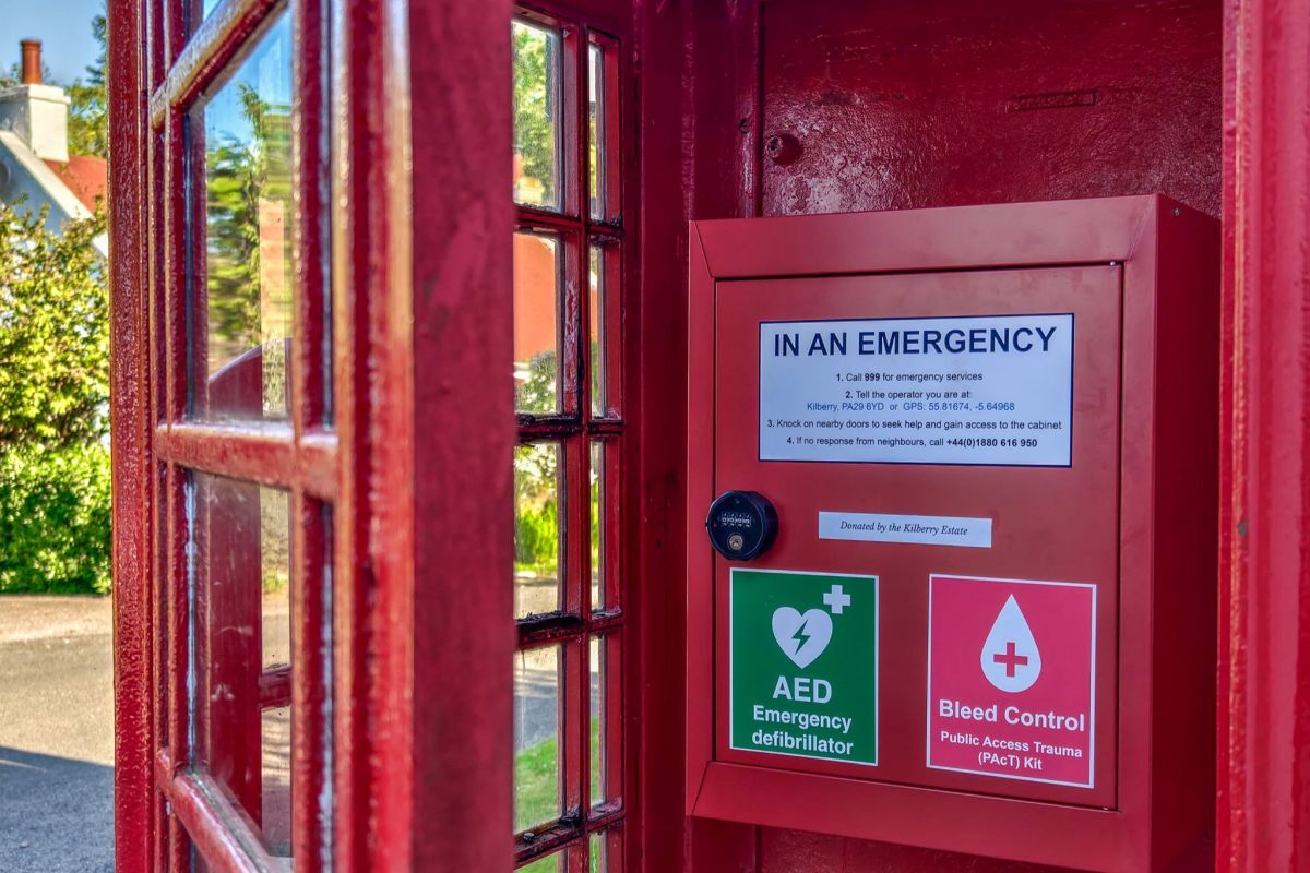 West Coast Today - News - Disused phone box is now a lifeline for ...