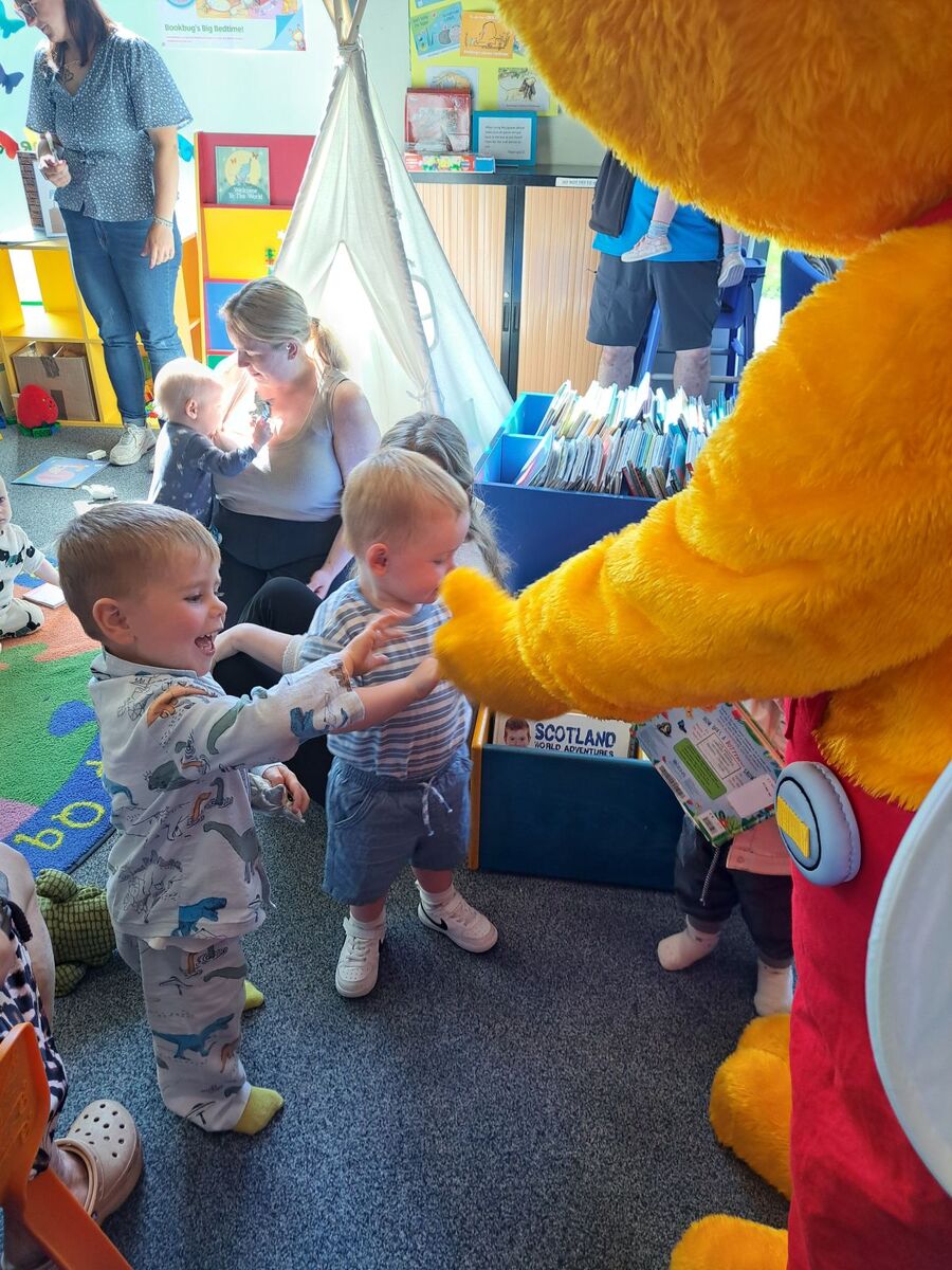 West Coast Today - News - Bookbug’s big bedtime comes to Campbeltown