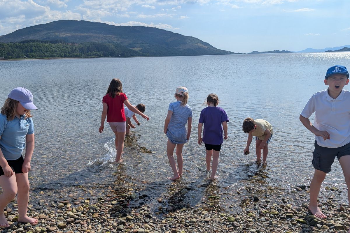 West Coast Today - News - Primary pupils swap jotters for otters at new ...