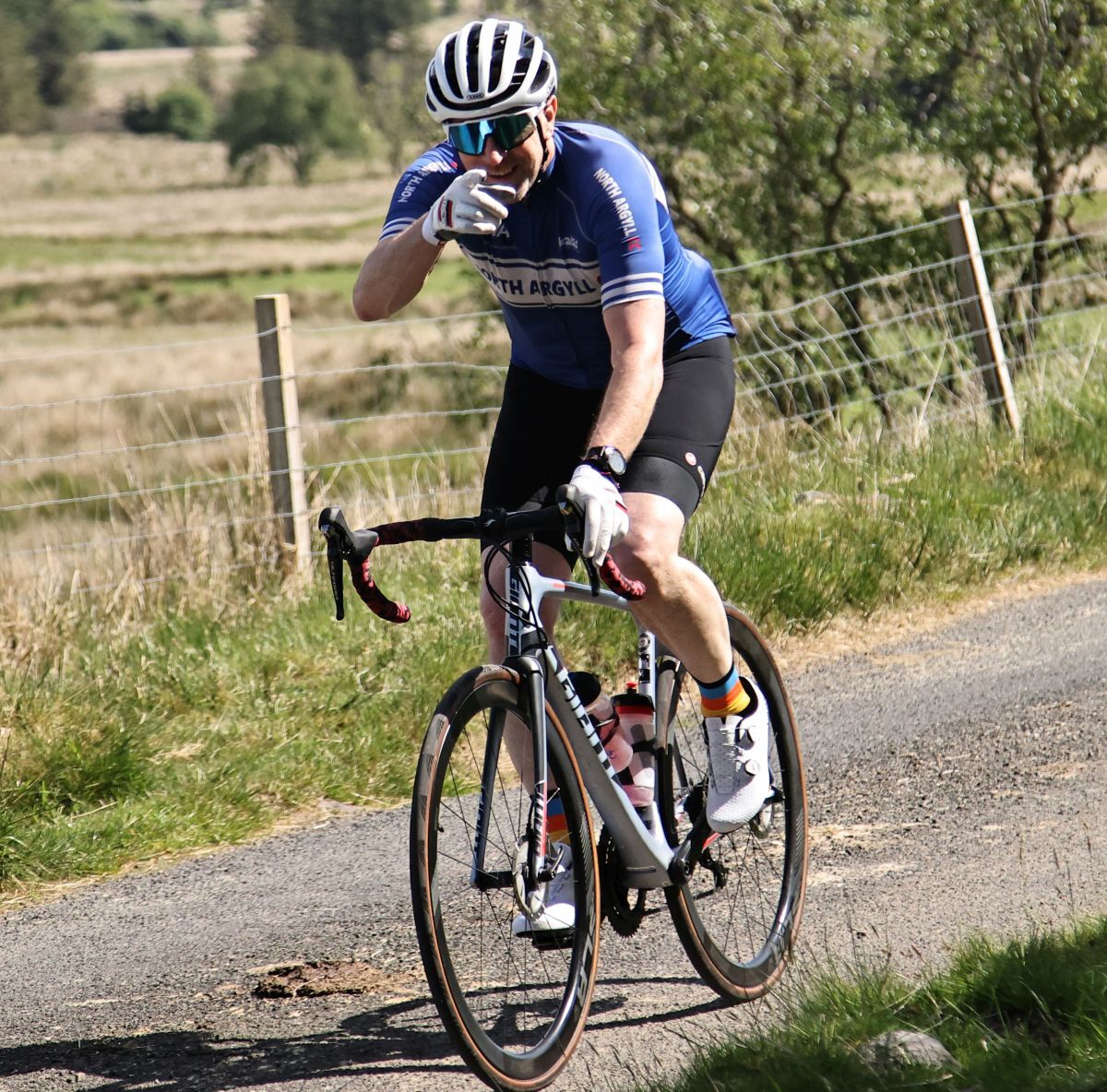 West Coast Today - Media Library - North Argyll Cycle Club rider Gavin ...