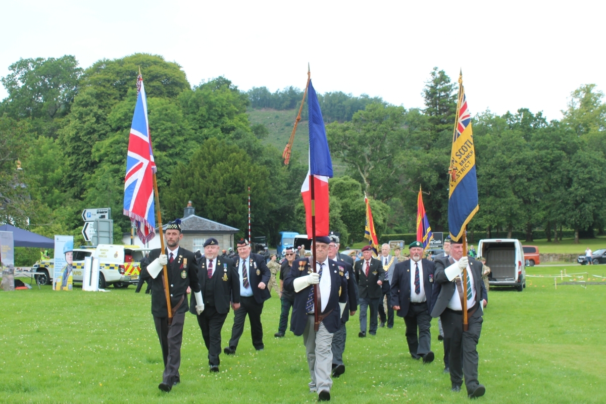 West Coast Today - News - Inveraray marks Armed Forces Day with parade