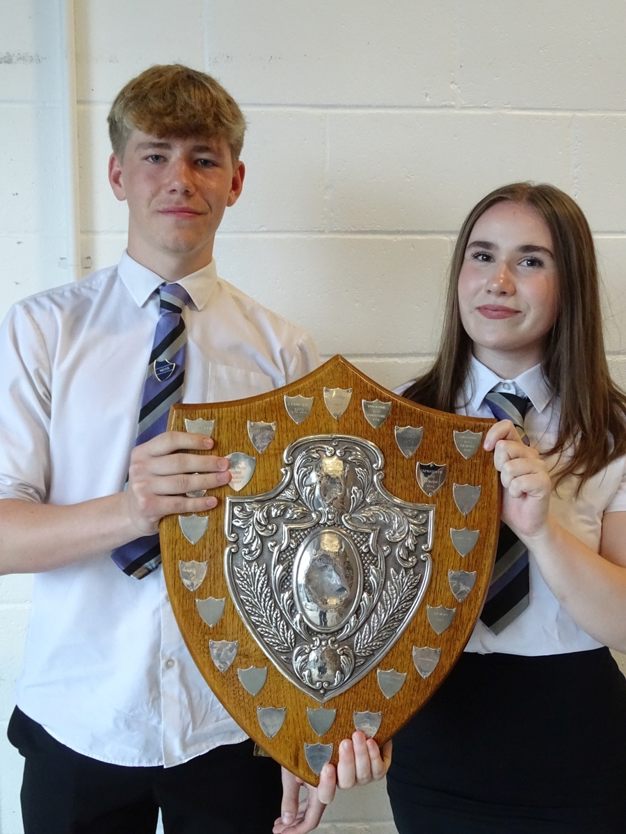 West Coast Today - Media Library - Arran Crawford and Layla Cartwright with the Secretary of ...