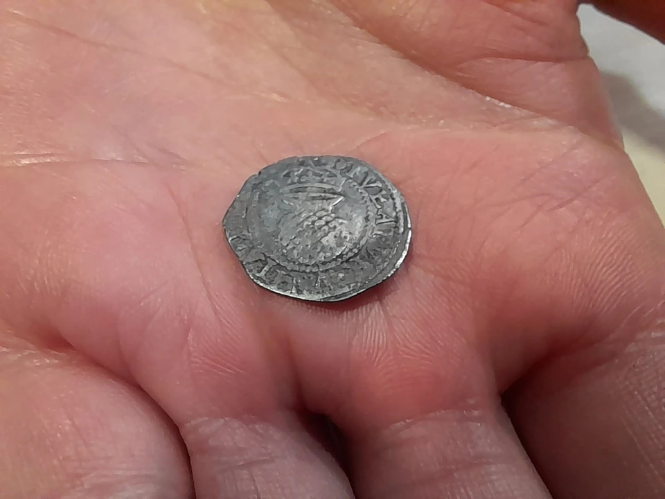 West Coast Today - Media Library - The 17th-century silver half groat ...