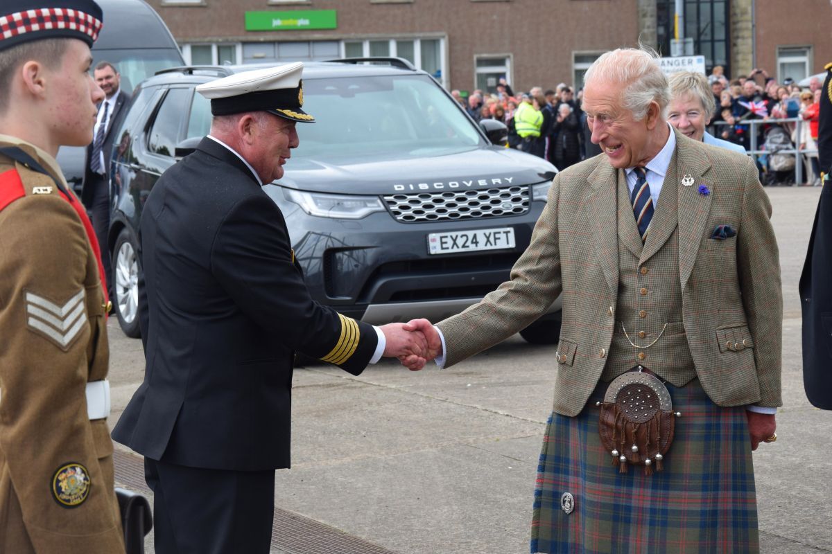 West Coast Today - News - The day The King came to Campbeltown – royal ...