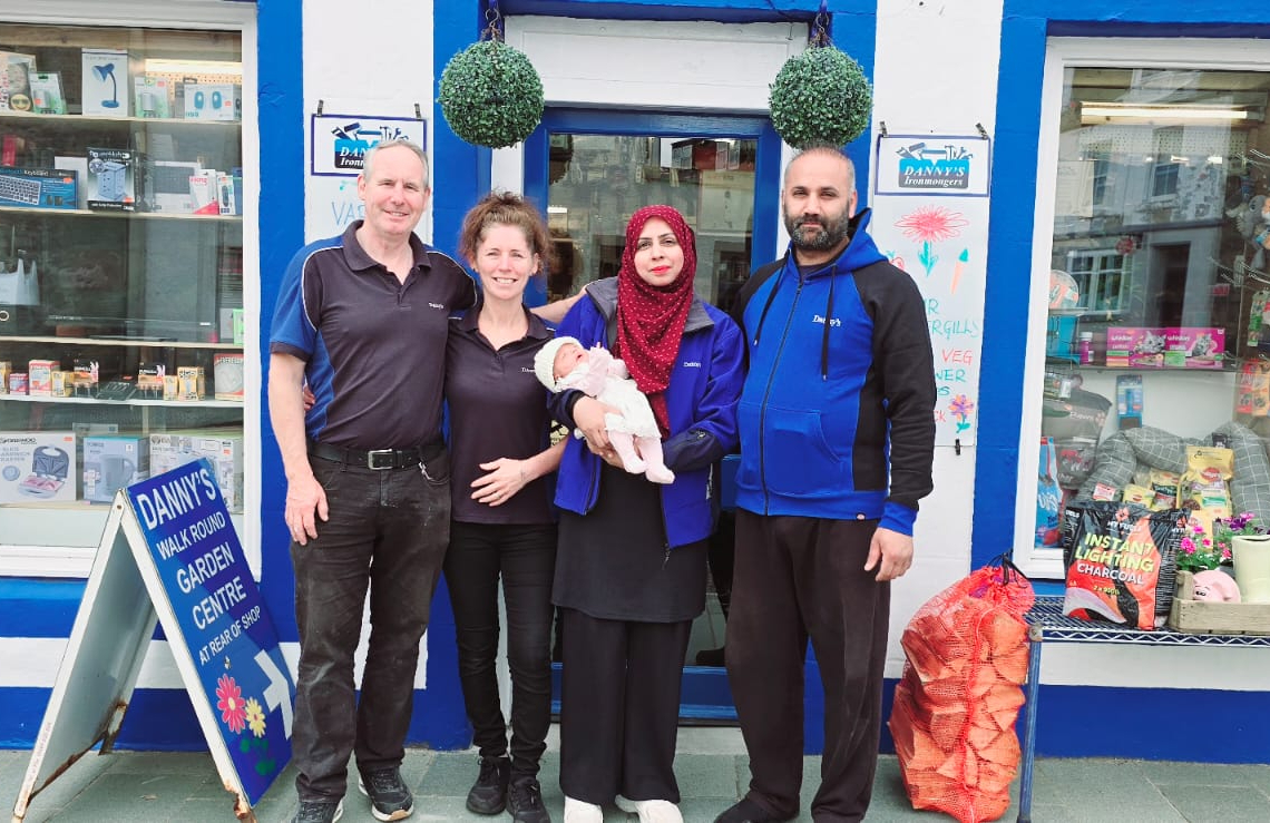 West Coast Today - News - New owners of Lochgilphead store touched by community's awesome welcome