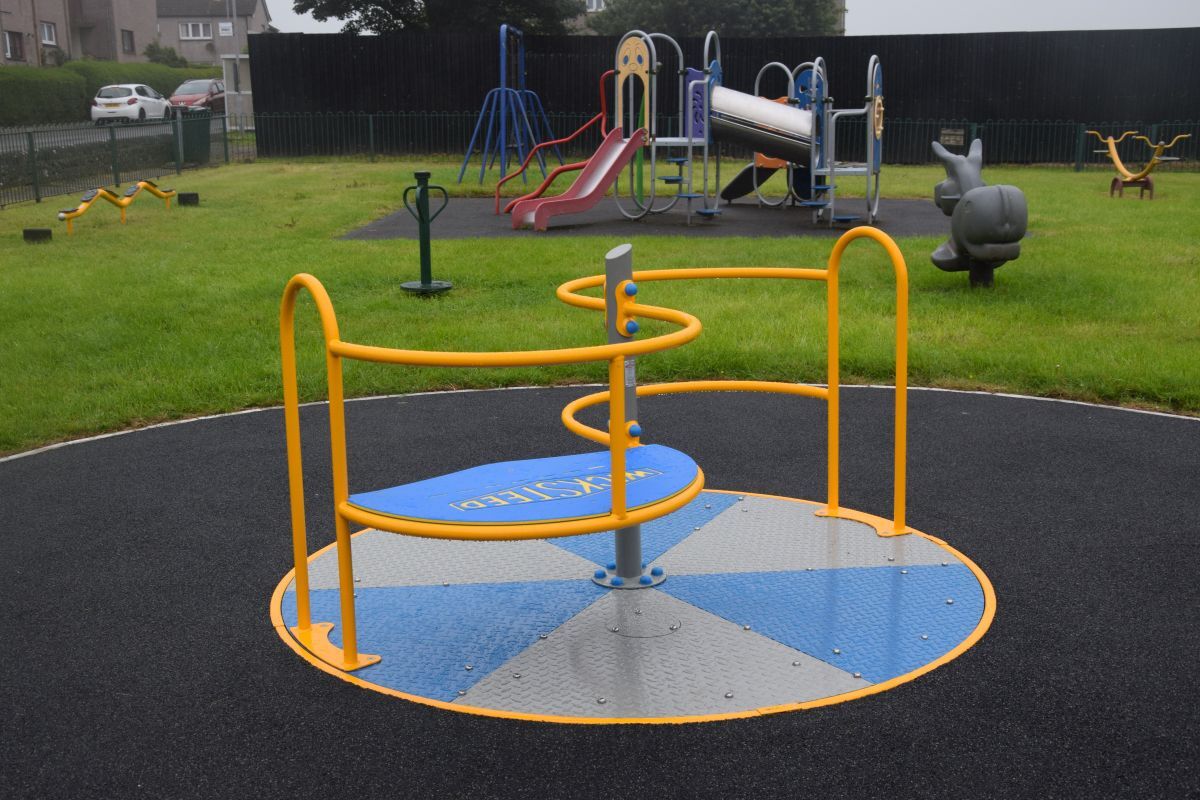 West Coast Today - Media Library - A wheelchair accessible roundabout ...