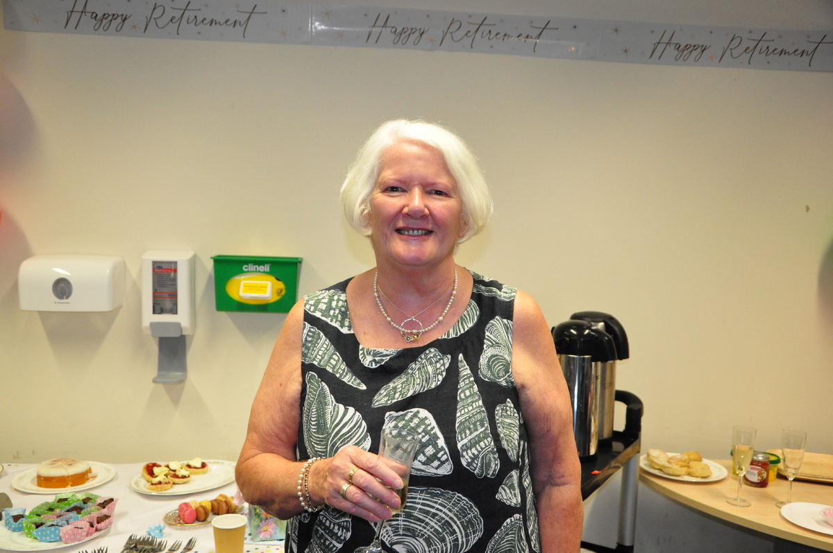 West Coast Today - News - Beloved hospital volunteer manager Cathy retires
