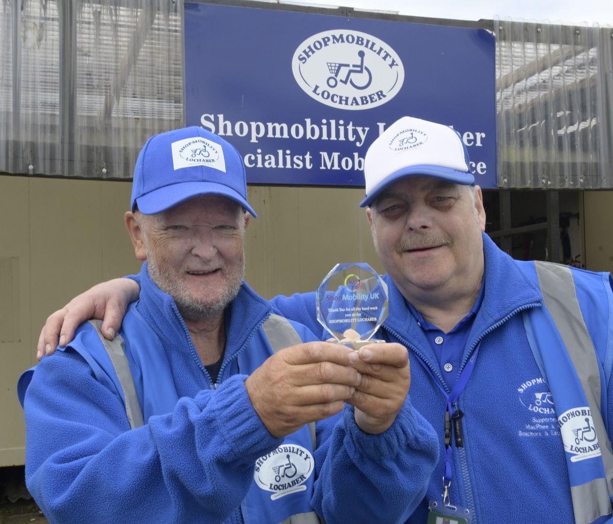 West Coast Today - Media Library - WEB NO IF F32 DerekStormontAward 2025 Shopmobility