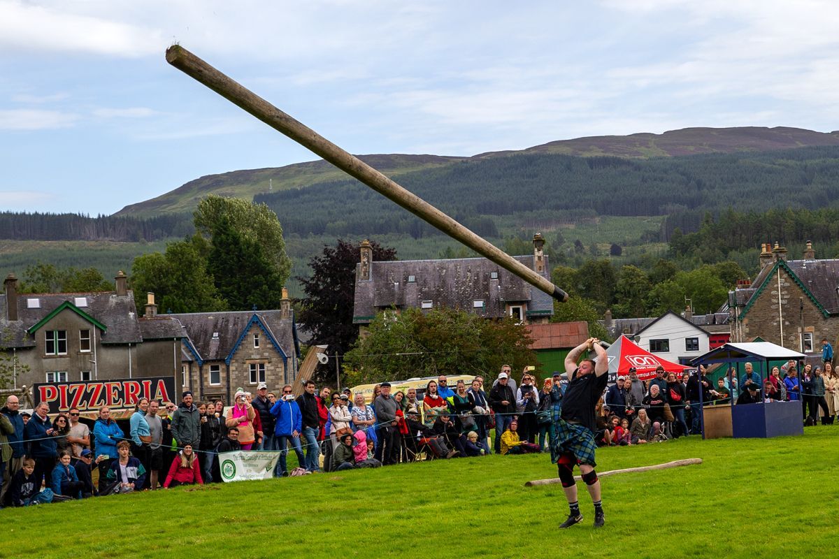 West Coast Today - News - Killin Highland Games draws in huge crowds