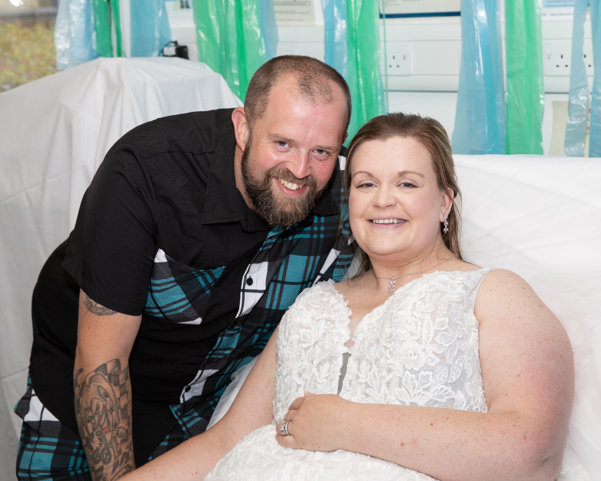 West Coast Today - News - In sickness and in health: Couple married in ...