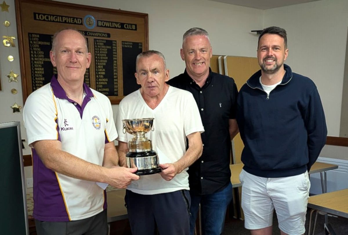 West Coast Today - Sport - Ardrishaig pair crowned McKerlie Pairs winners