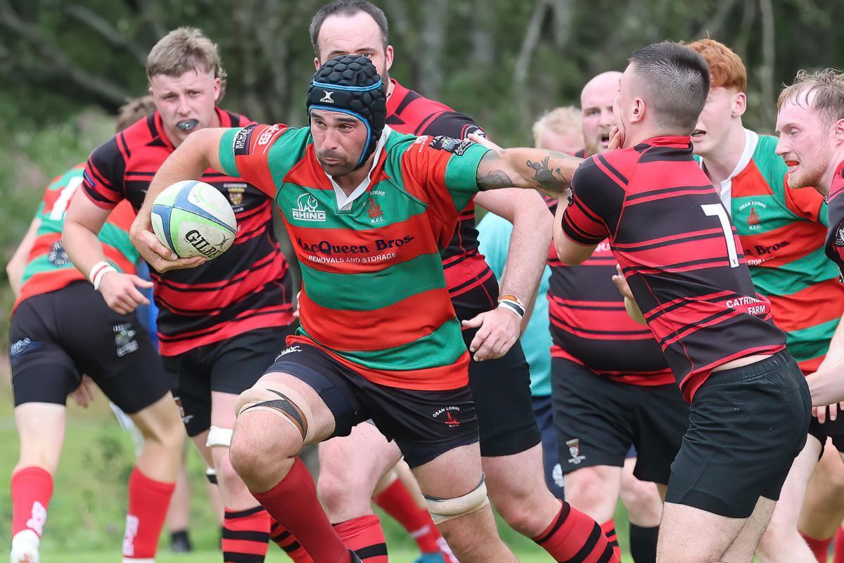 West Coast Today - Sport - Bonus point win gets Oban Lorne off on the ...