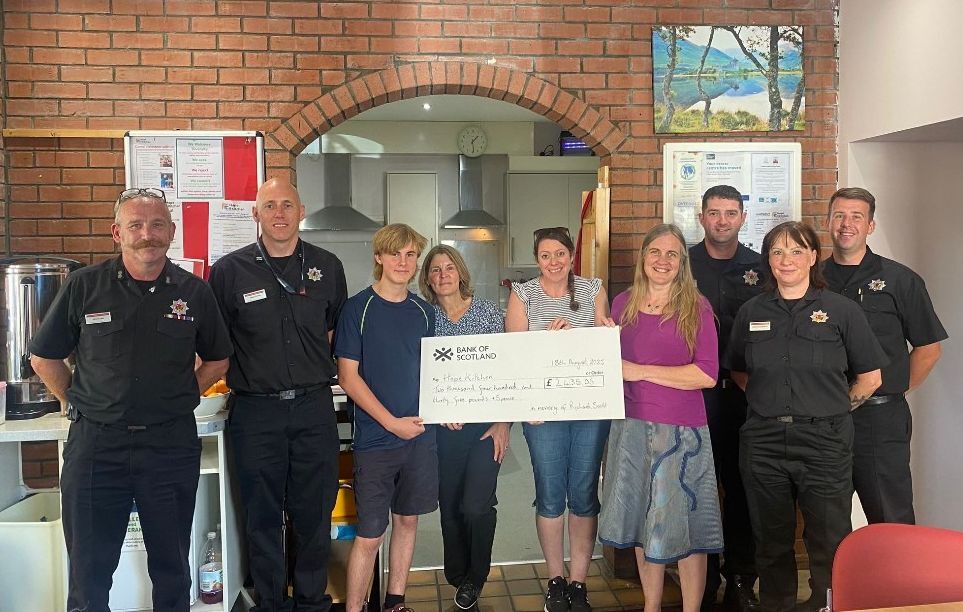 West Coast Today - News - Donation in firefighter's memory gives 'Hope ...