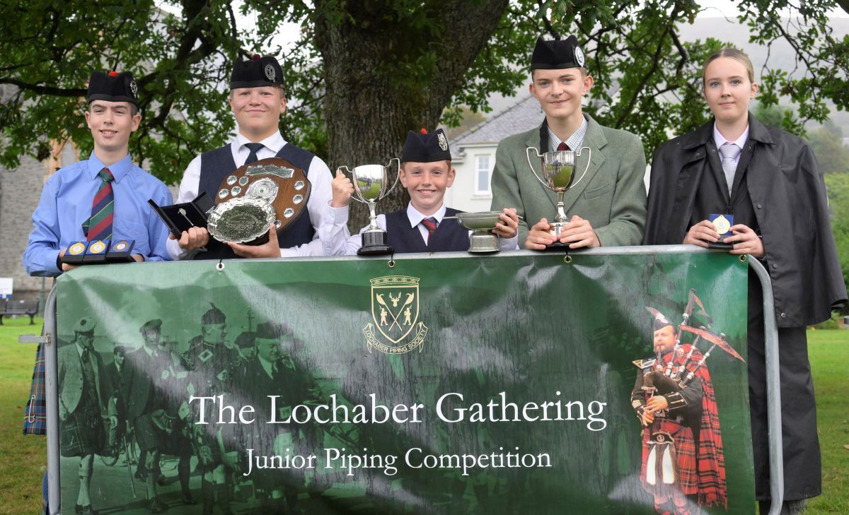 West Coast Today - News - Pipers hit the right notes at Lochaber ...