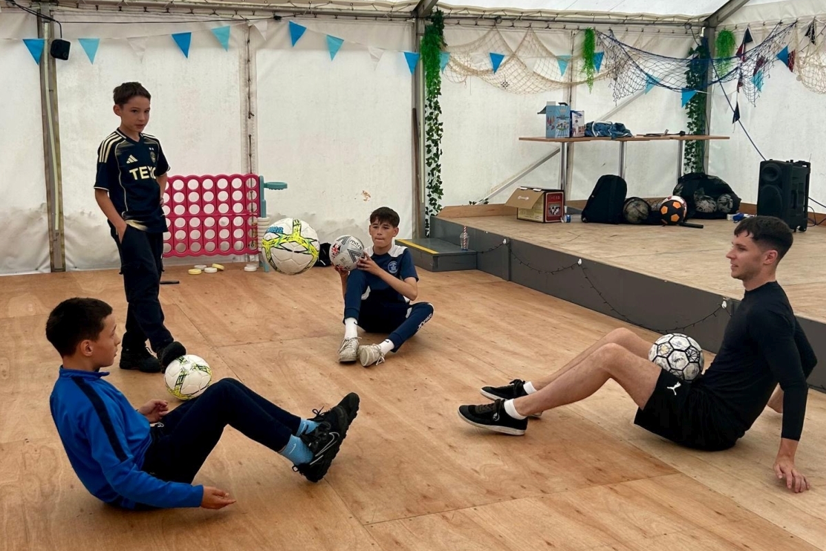 West Coast Today - News - Tarbert football club's changing rooms fit ...