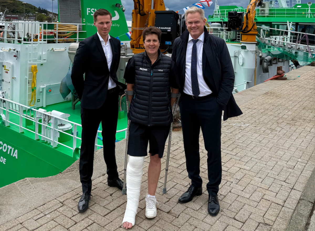 Fish Farmer - News - Mowi Scotland’s new harvest vessel is ‘key to sustainable growth’