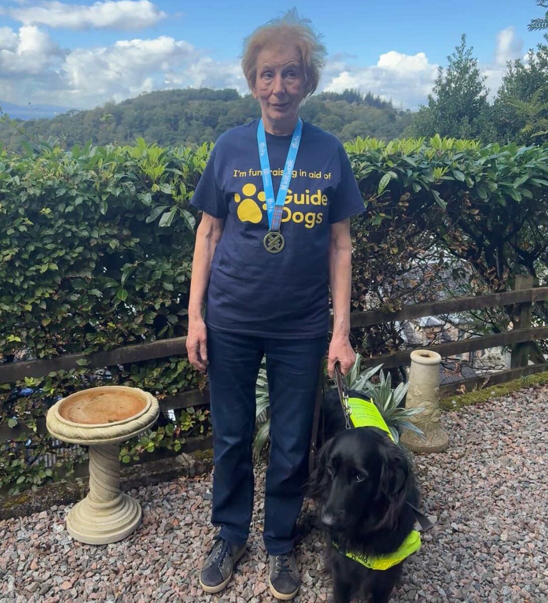 West Coast Today - All Content - WCT - Marie Harrower thanks Oban for Edinburgh Kiltwalk support