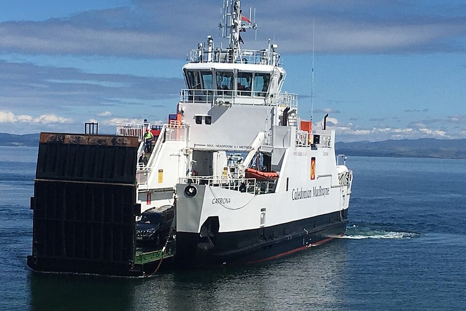 West Coast Today - News - CalMac confirm winter timetable for Lochranza