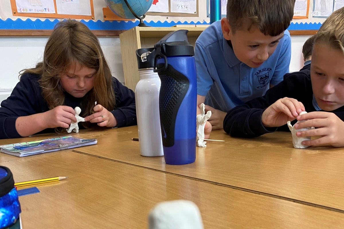 West Coast Today - News - Model Tarbert pupils get all animated