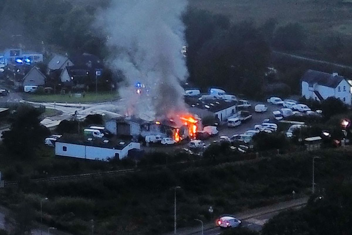 West Coast Today - News - VIDEO: Road reopens following major fire in ...