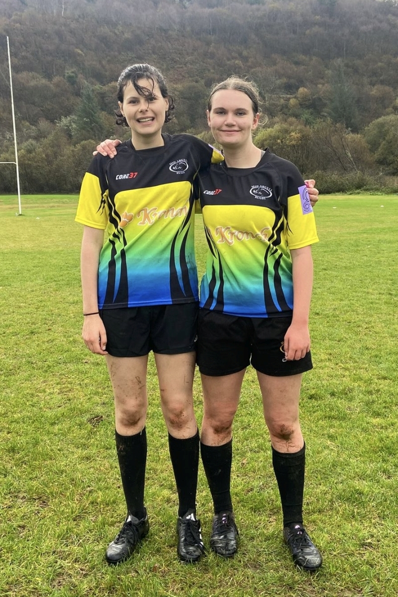 West Coast Today - Sport - Brilliant day out for Mid Argyll rugby girls ...