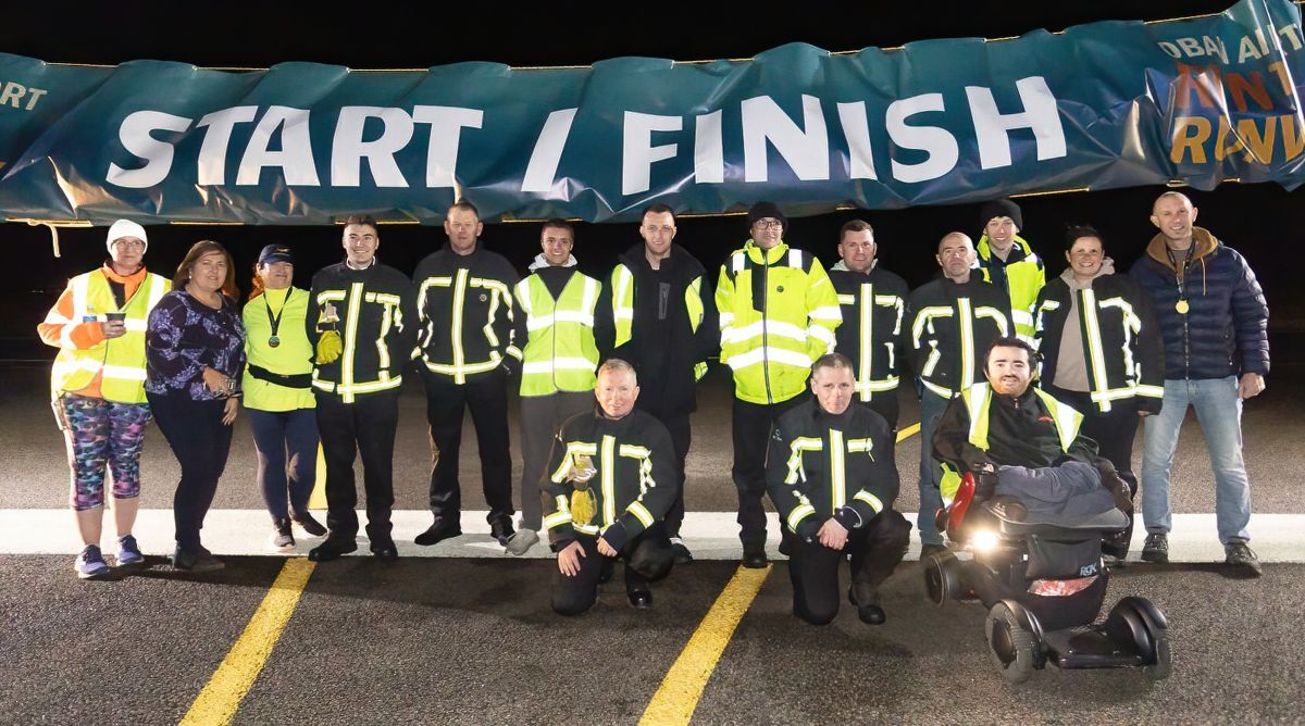 West Coast Today - News - Oban's run the runway raises an "amazing" sum ...