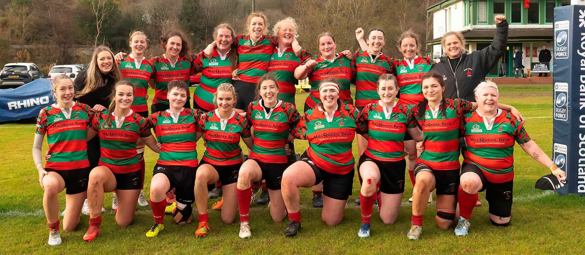 West Coast Today - Sport - Oban Ladies brave the elements in high ...