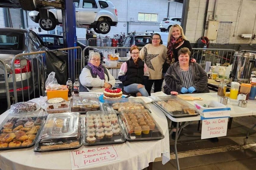 West Coast Today - Media Library - The groaning home-baking and teas ...