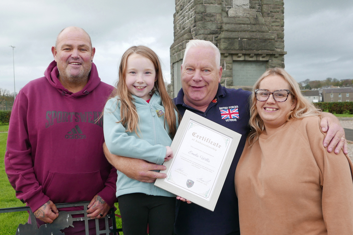 West Coast Today - News - Young fundraising warrior Emelie honoured by ...