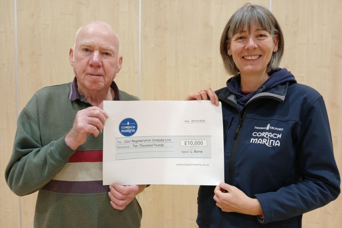 West Coast Today - Media Library - WEB NO F45 Corpach Marina donation ...