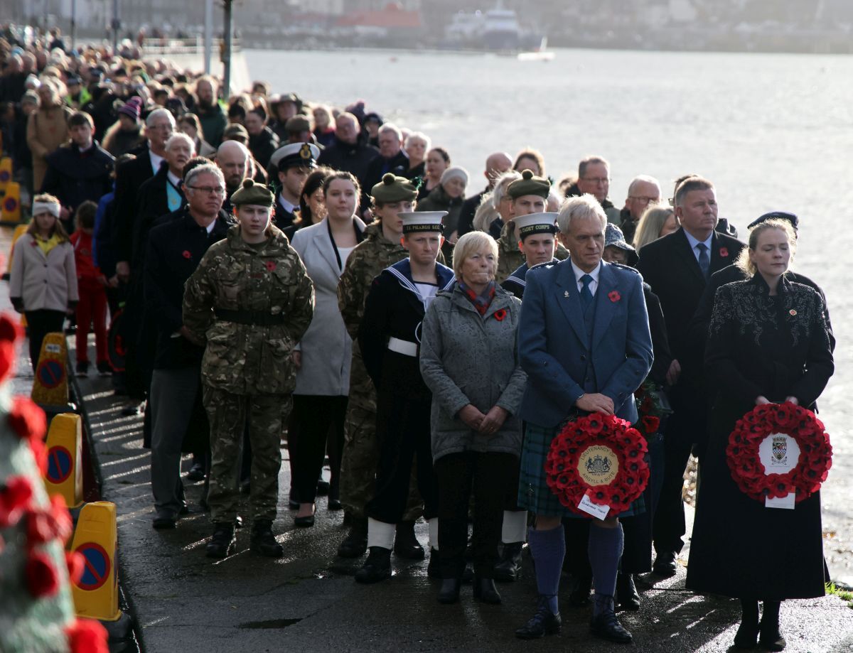 West Coast Today - News - Oban and district remembers
