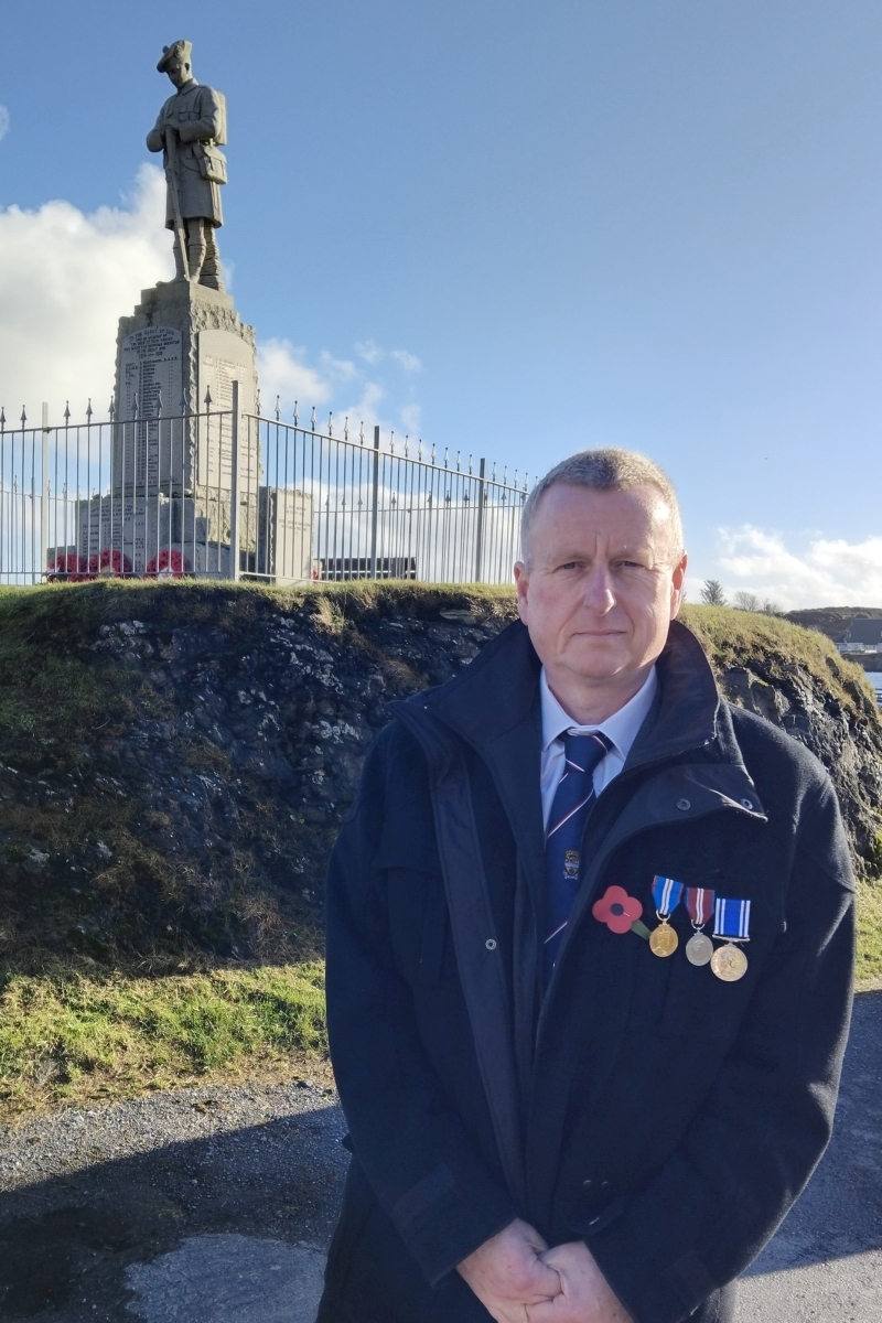 West Coast Today - Media Library - Councillor Dougie McFadzean at the ...