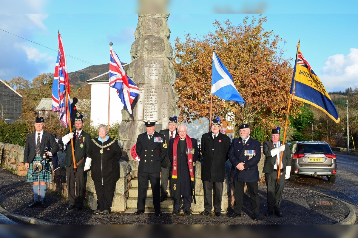 West Coast Today - News - Inveraray's RBLS branch leads remembrance events