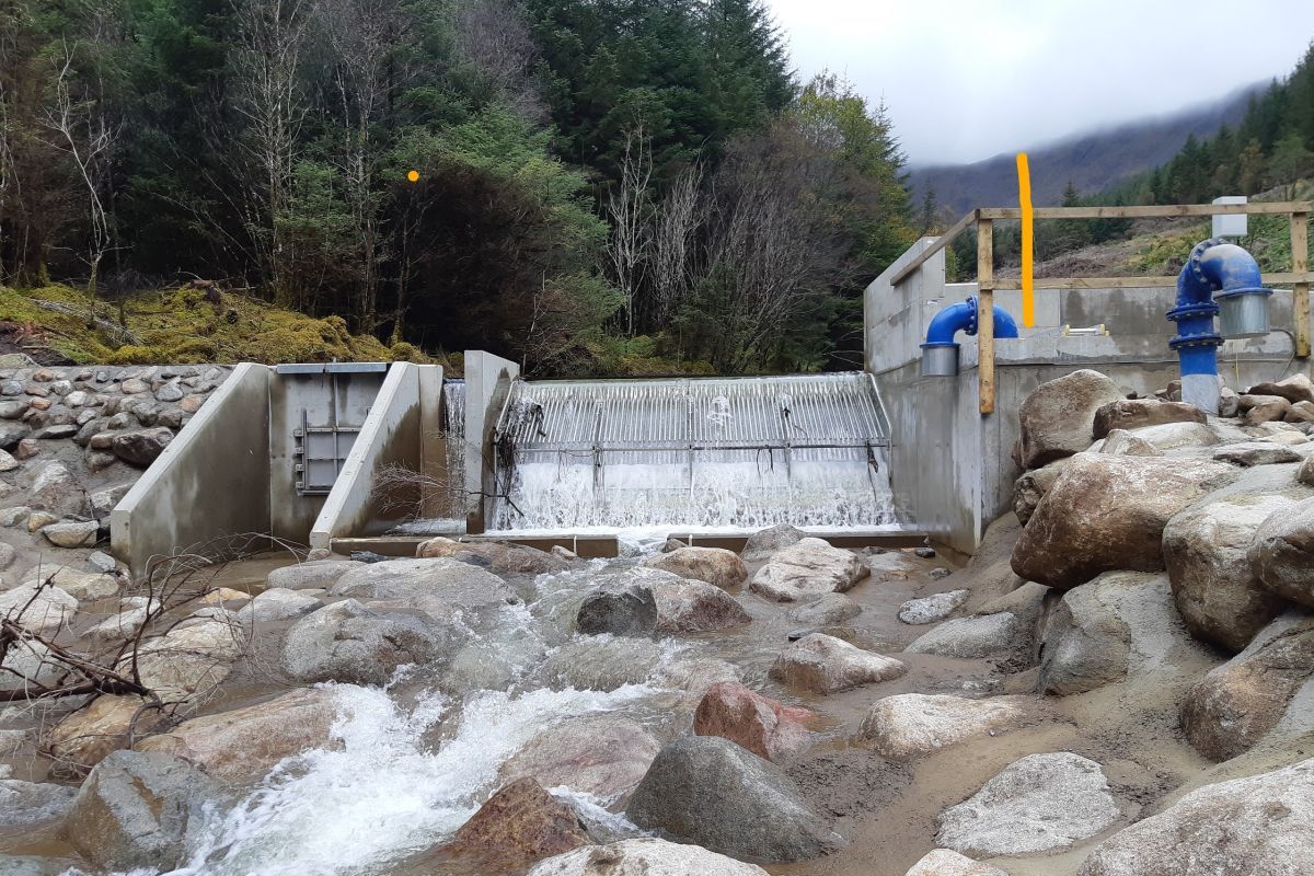 West Coast Today - Media Library - Glenchulish hydro is a green ...