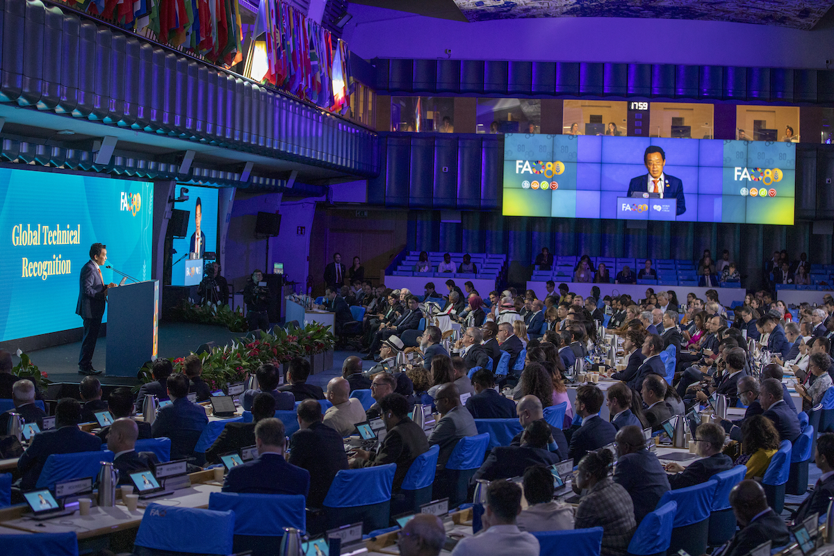 Fish Farmer - News - World Aquaculture Society receives FAO honour