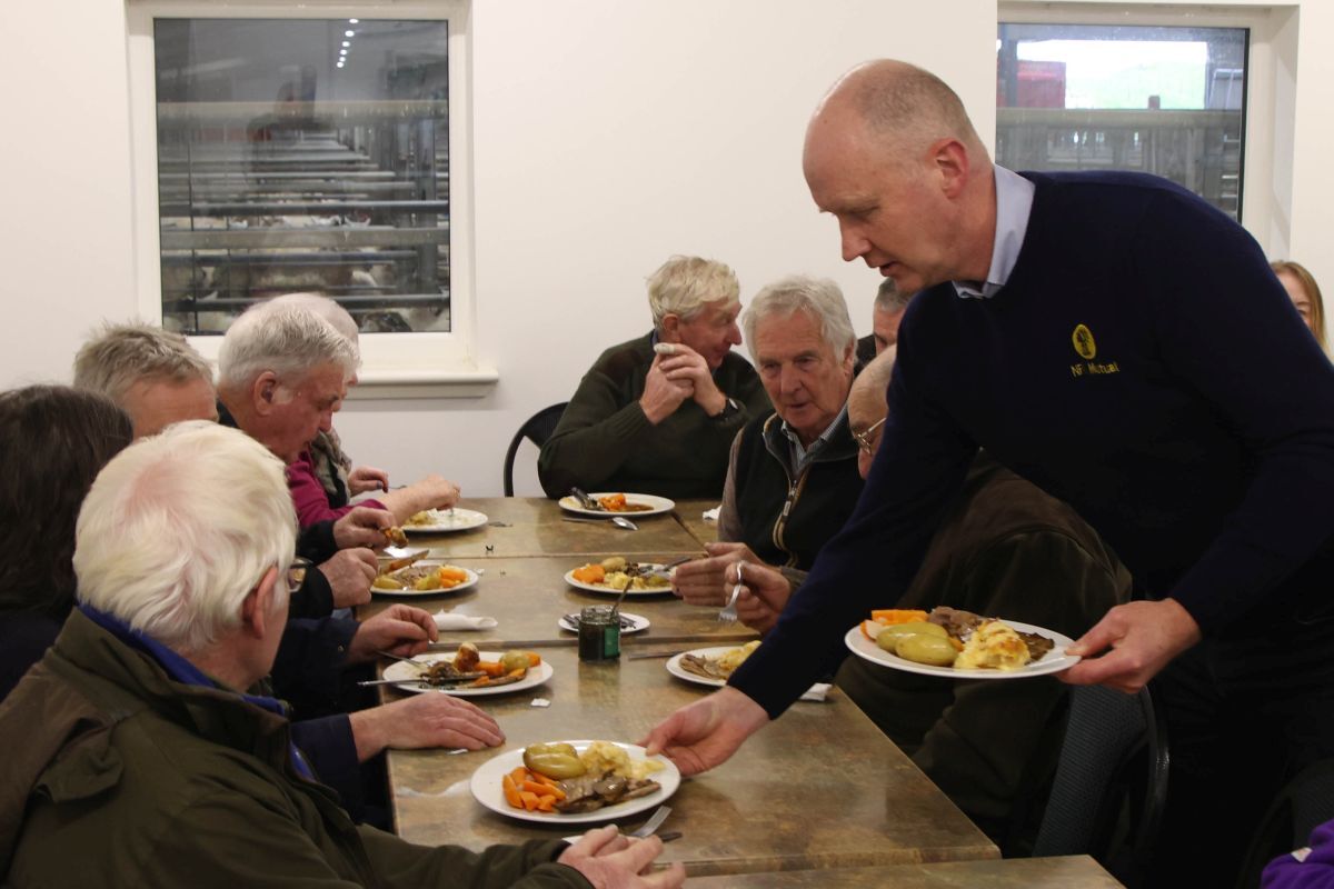 West Coast Today - News - Oban Mart celebrates lamb for St Andrew’s Day