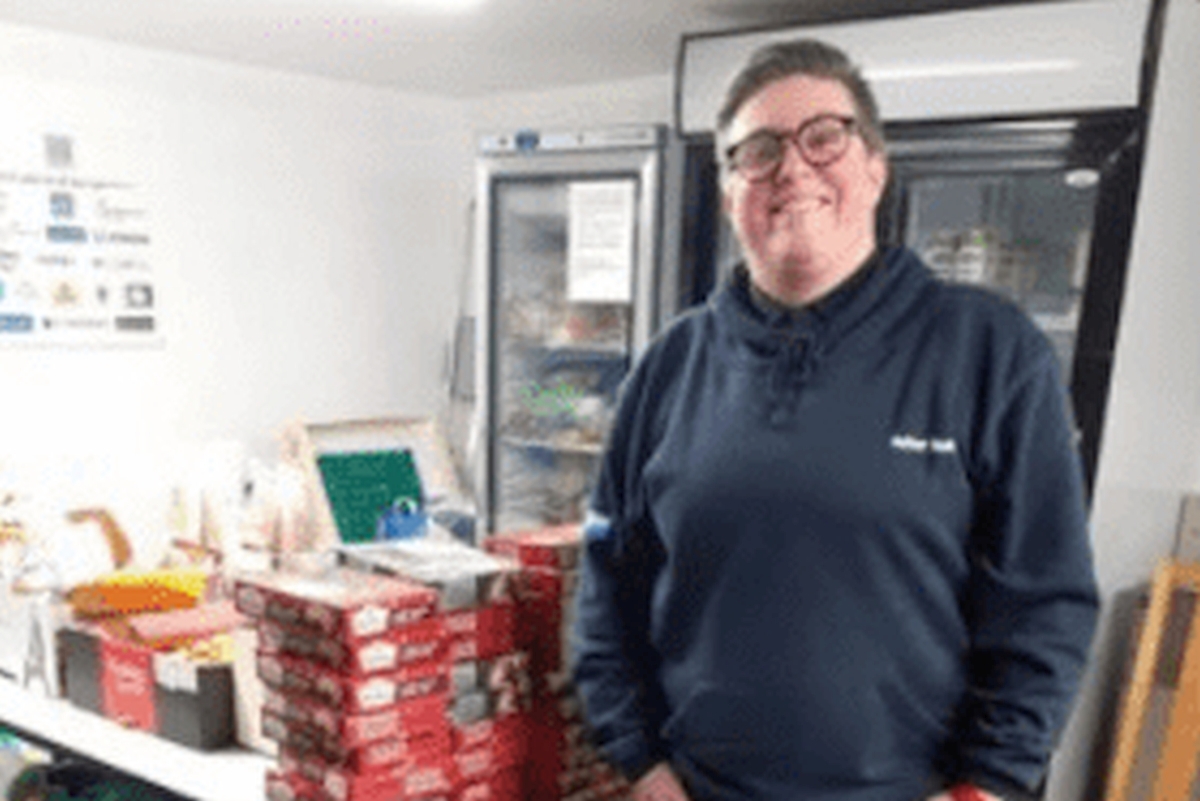 West Coast Today - Media Library - Laura Leslie-Sherwood with food ...