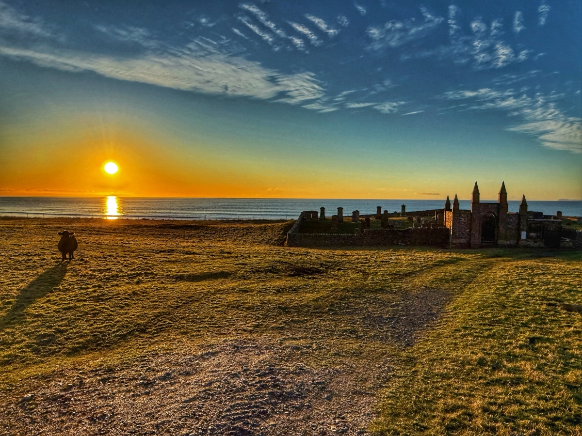 West Coast Today - Media Library - A winter sunset on its way at ...