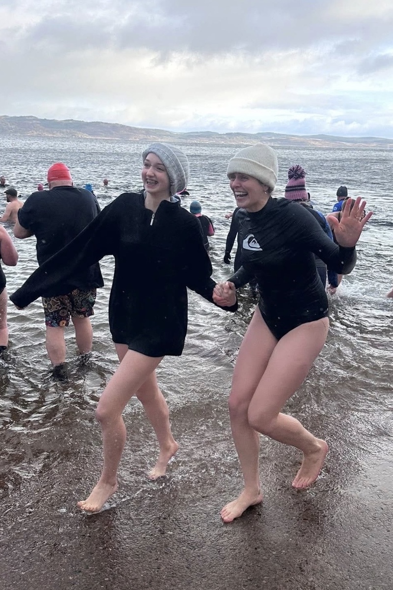 West Coast Today - News - Mid Argyll dives into 2026 with icy dooks