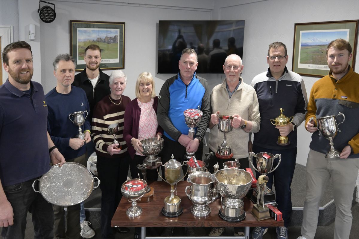 West Coast Today - News - Trophies galore at Fort William Golf Club awards