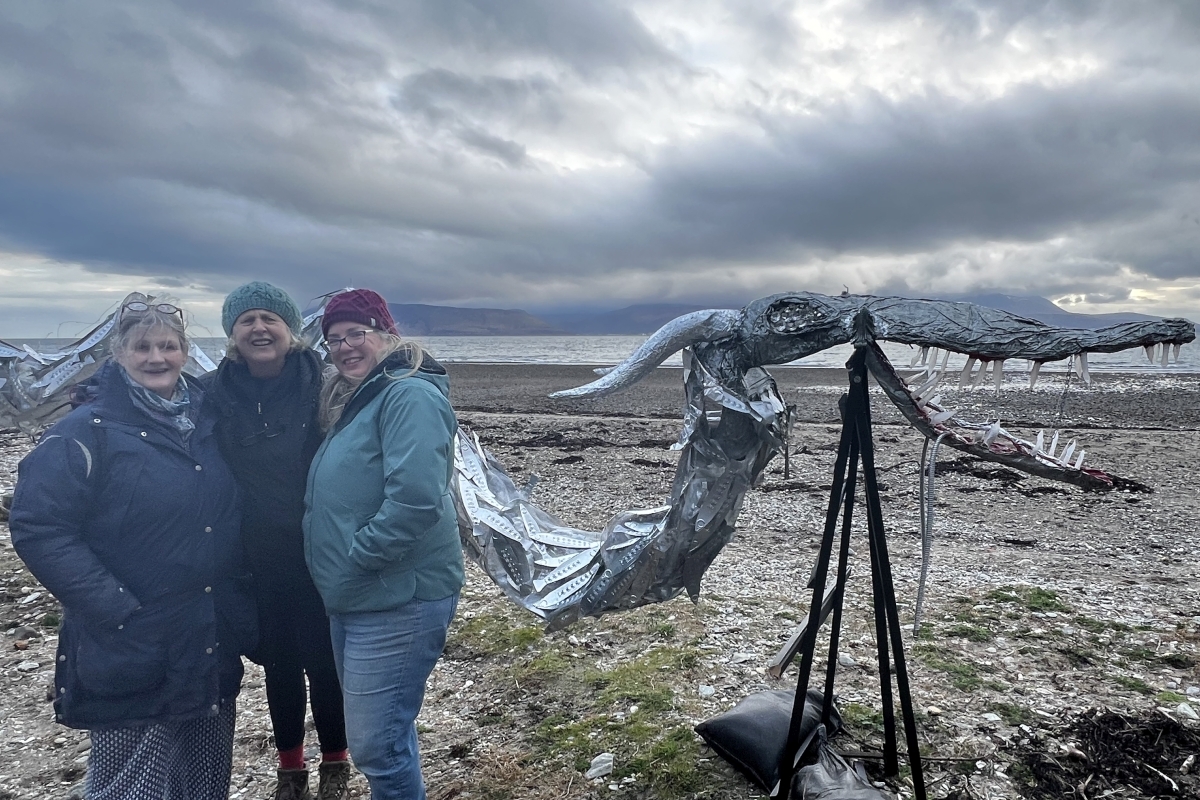 West Coast Today - News - Beach festival brings back the light to Skipness