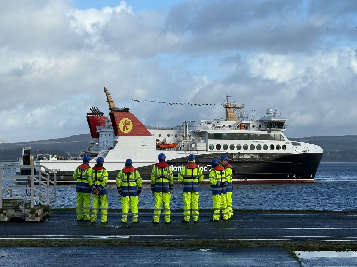 West Coast Today - News - Ferry delivery from Turkey six years faster ...