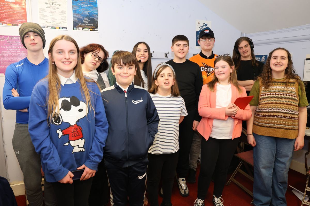 West Coast Today - Media Library - The cast of Campbeltown Grammar ...