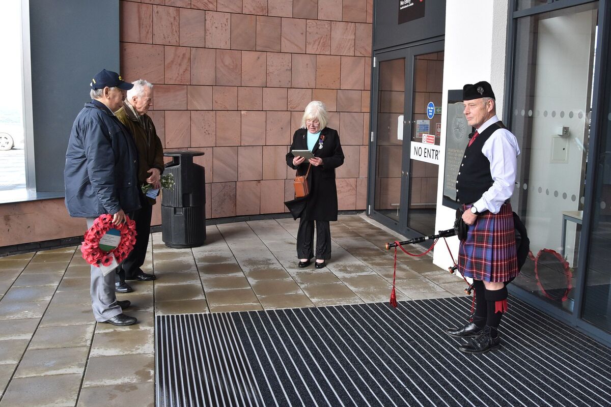 West Coast Today - News - Arran remembers HMS Dasher