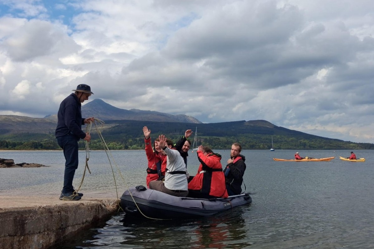 West Coast Today - All Content - WCT - Brodick yachtsman saves wedding