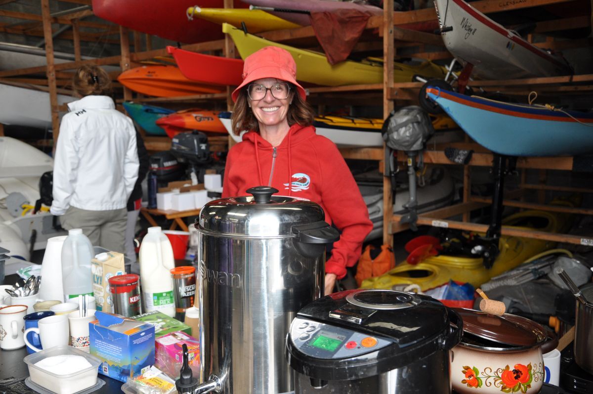 West Coast Today - News - Oars out, community in