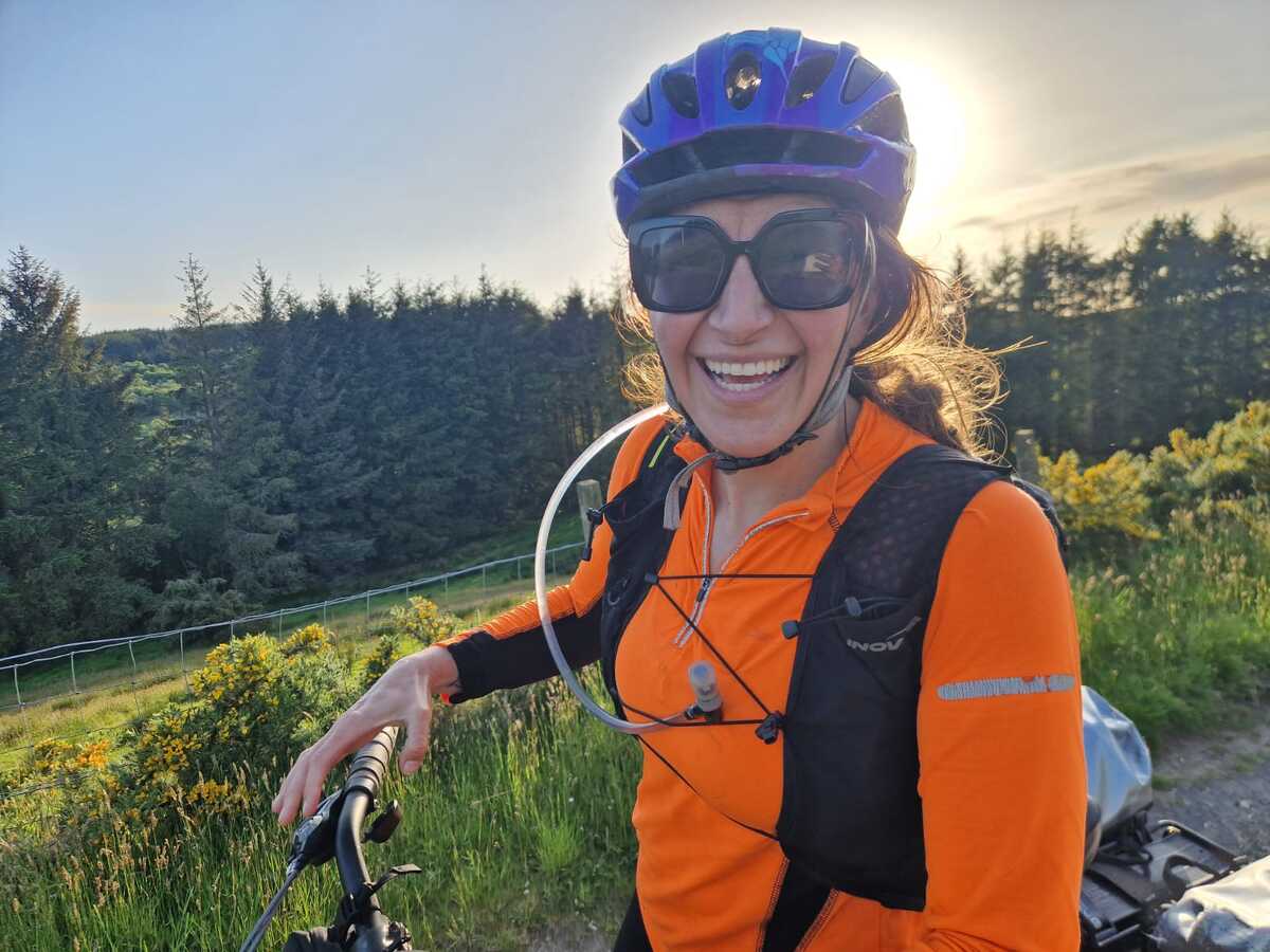 West Coast Today - News - Mull couple complete 560k cycle for friend ...